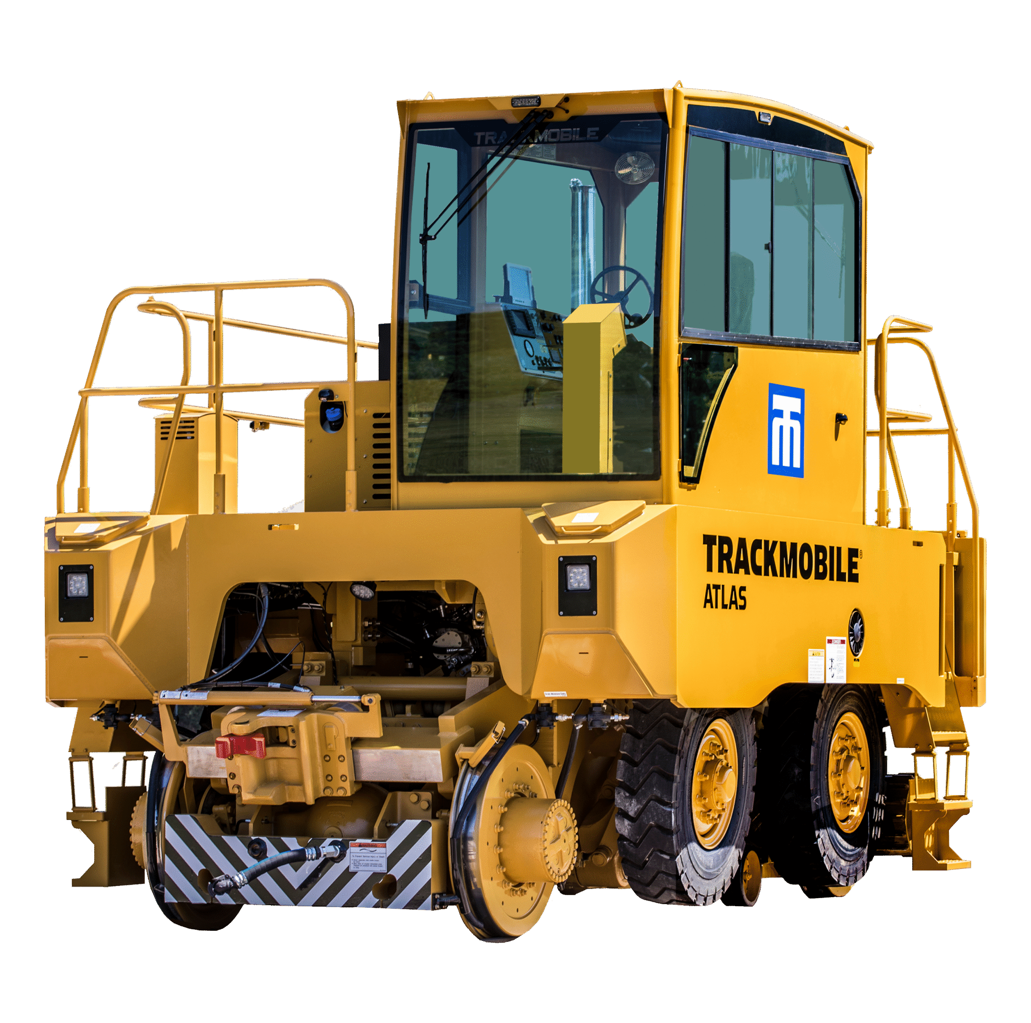 Hercules (FWC) Full-Wide Cab Diesel Railcar Mover | Trackmobile