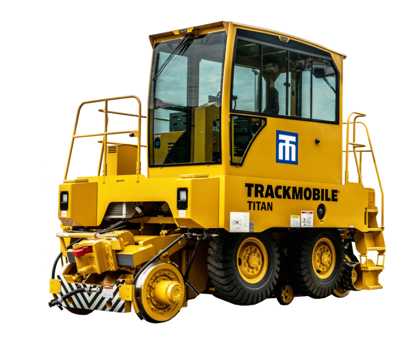 Titan Heavy-Duty Trackmobile | Rugged Railcar Mover
